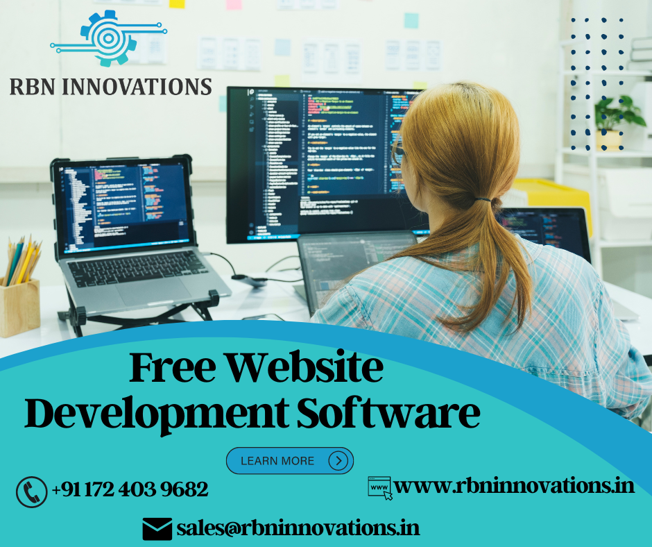 Free Website Development Software — RBN Innovations - Rbninnovations ...