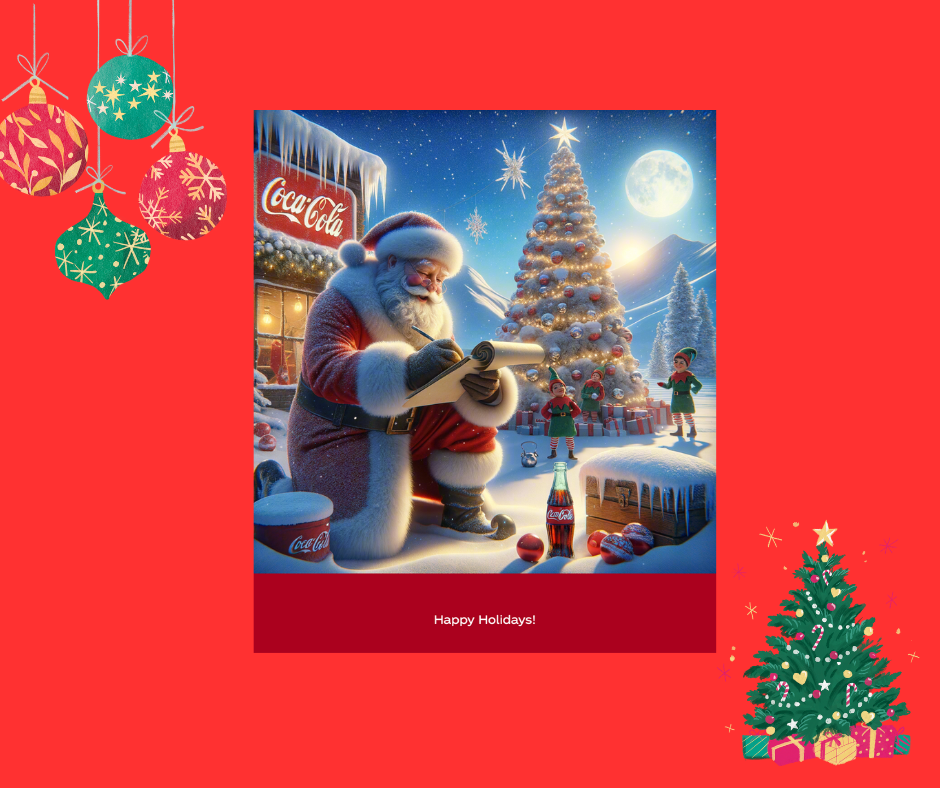 Coca-Cola Unleashes Holiday Magic with AI-Powered Digital Cards. | by ...