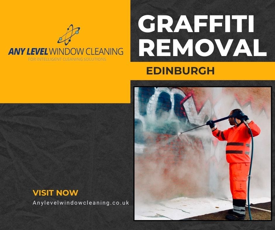 Graffiti Removal Edinburgh - Any Level Window Cleaning - Medium