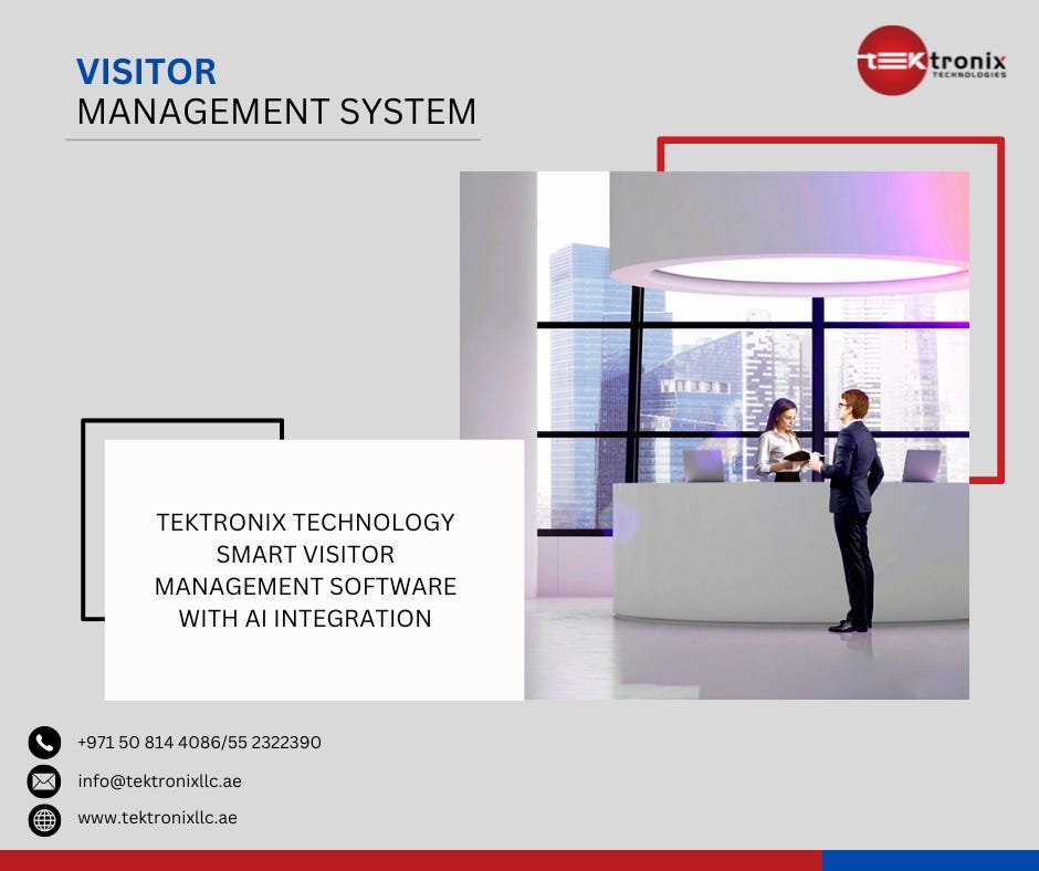 Cloud Visitor Management System From Tektronix Technologies Revolutionizing Business Security