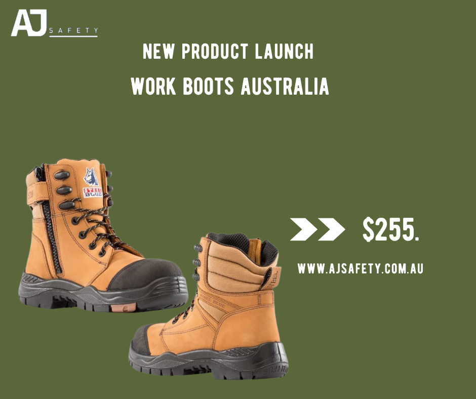 Buy Work Boots in Australia | Work Boots - Aj Safety - Medium