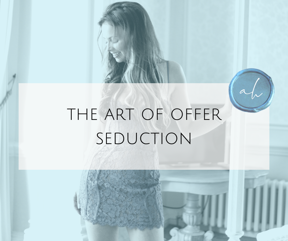 The Art of Offer Seduction. What even makes a GREAT offer? Here are ...