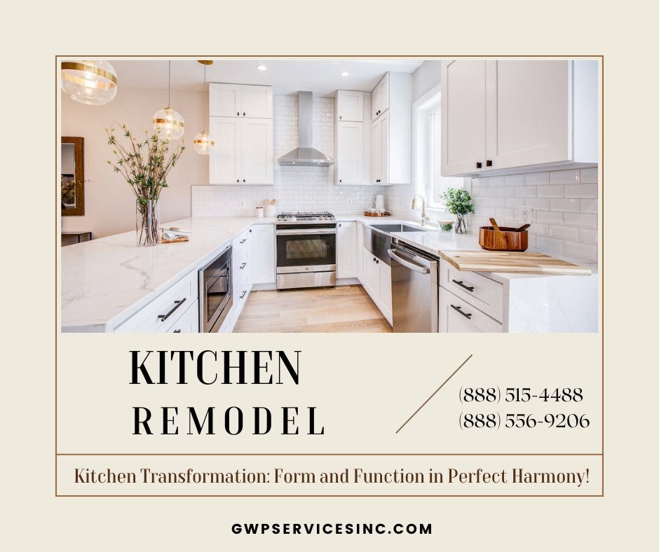 Redefine your kitchen with our expert remodeling services. | by GWP ...