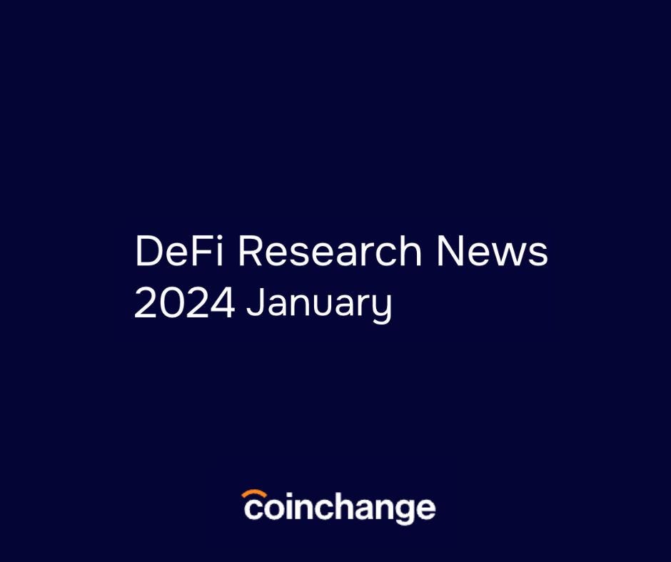 DeFi Research News January 2024: Comprehensive Market Analysis ...