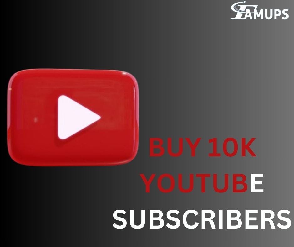 Buy 10k YouTube Subscribers. In the age of social media dominance… | by ...