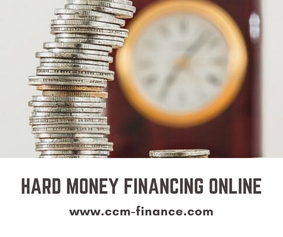 Hard Money Financing Online. Hard money financing come from private ...