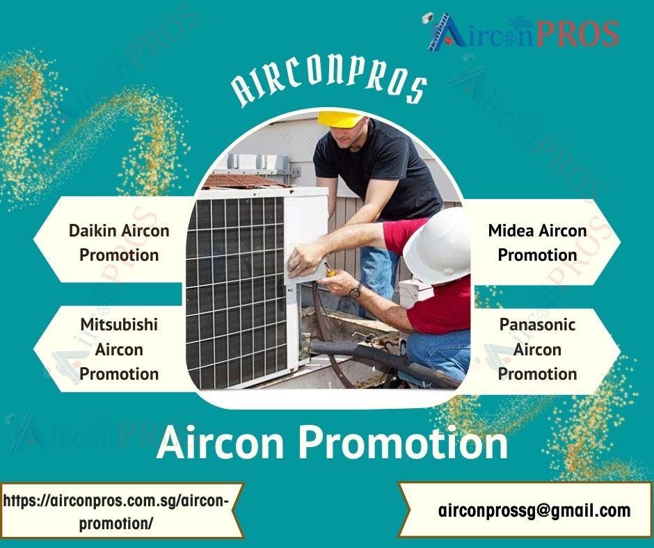 Aircon Promotion - airconpros singapore - Medium