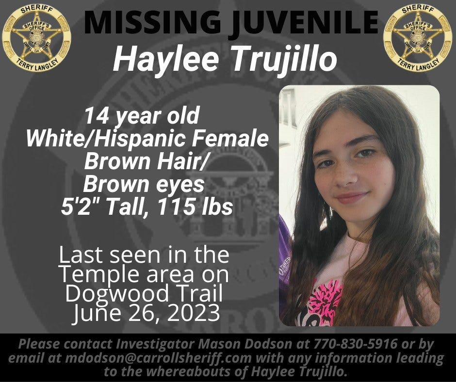 Family of Missing Teen, Haylee Trujillo, Pleads for Help | by Sherrell ...