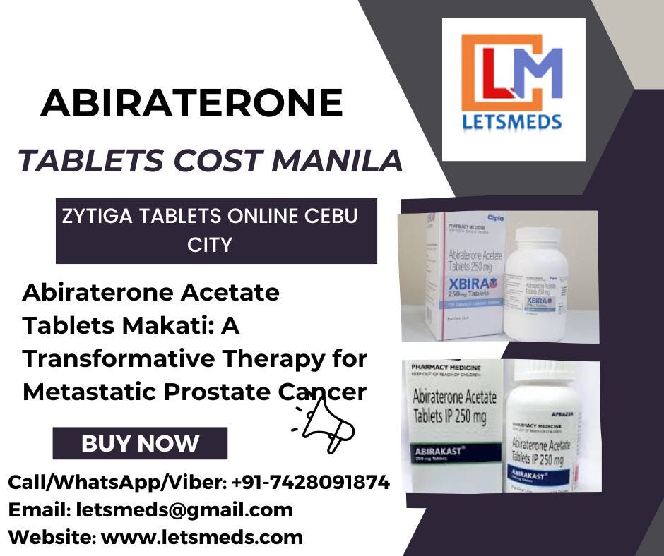 Buy Indian Abiraterone 250mg Tablets Cost Metro Manila Philippines | by ...