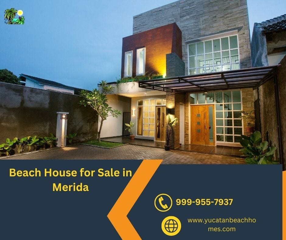 Beach House for Sale in Merida - Yucatan Beach Homes - Medium