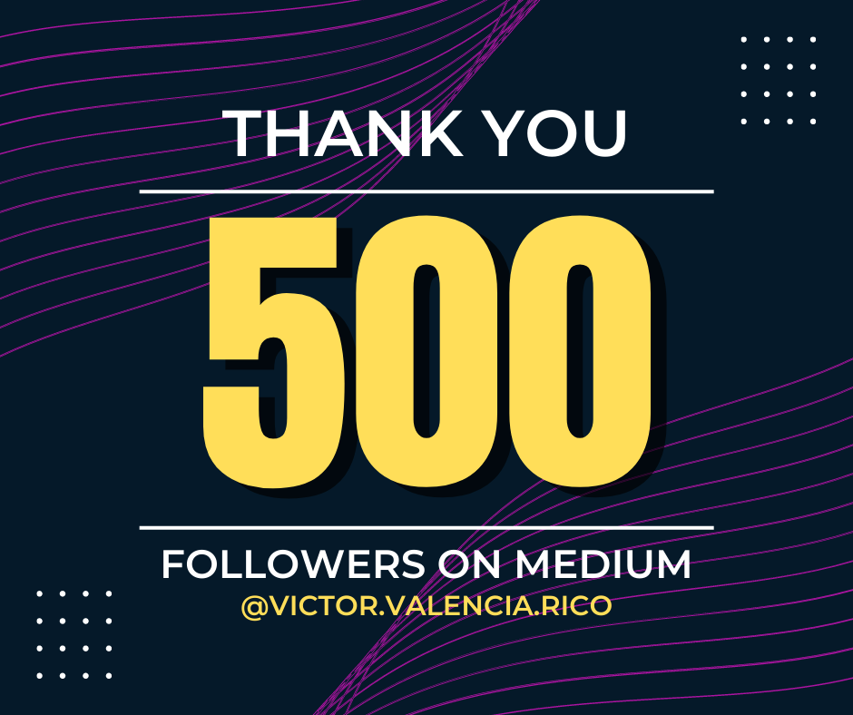How fast did I get over 500 followers? | by Victor Valencia Rico | Medium