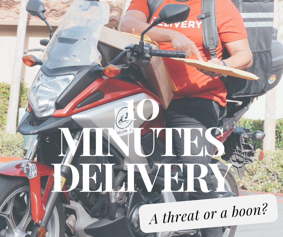 Is 10 minute delivery a necessity in India? | Medium