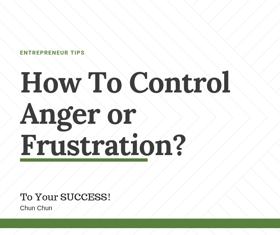 3 Steps to Control Your Anger. One of the biggest questions I get is ...