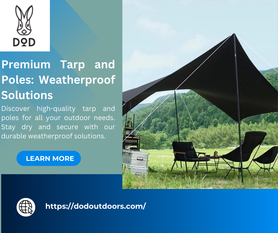Elevate Your Outdoor Experience with Tarp and Poles | Gear Up for ...