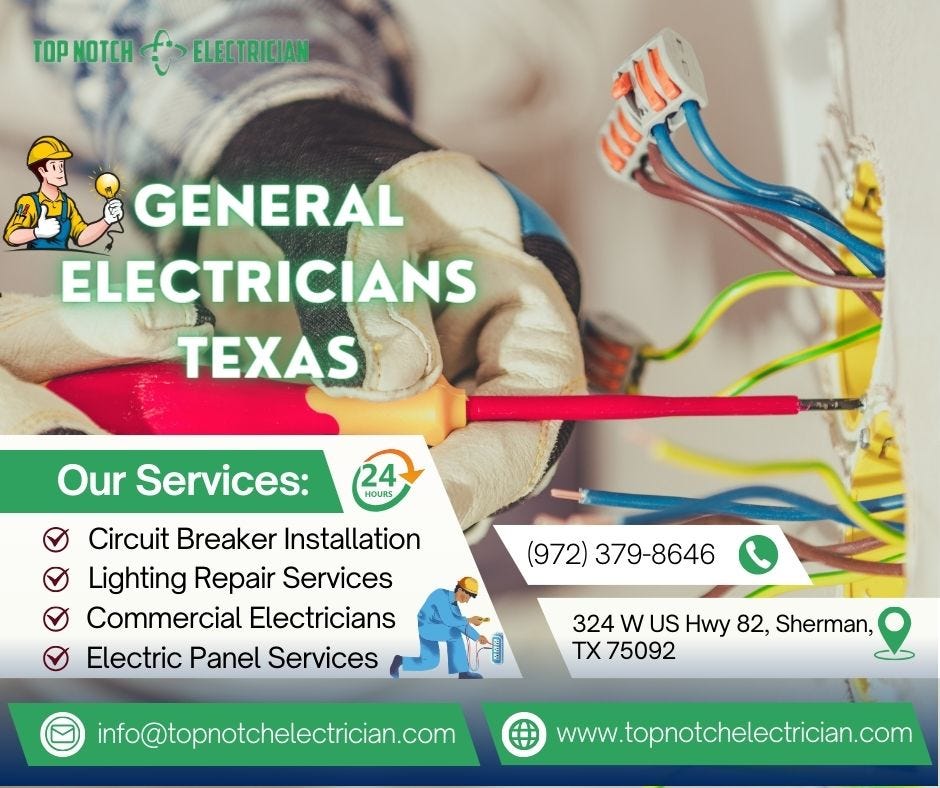 General Electricians Texas - Top Notch Electrician - Medium
