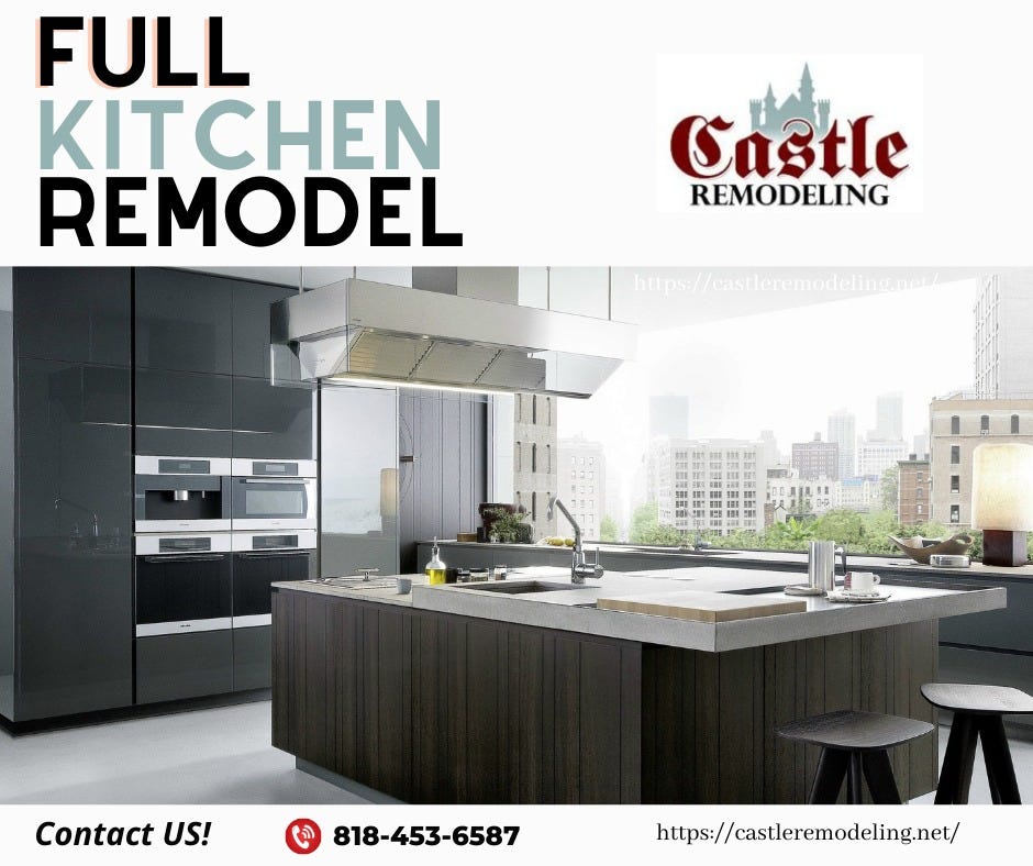 Revolutionize your cooking space with our expert Full Kitchen Remodel services ...
