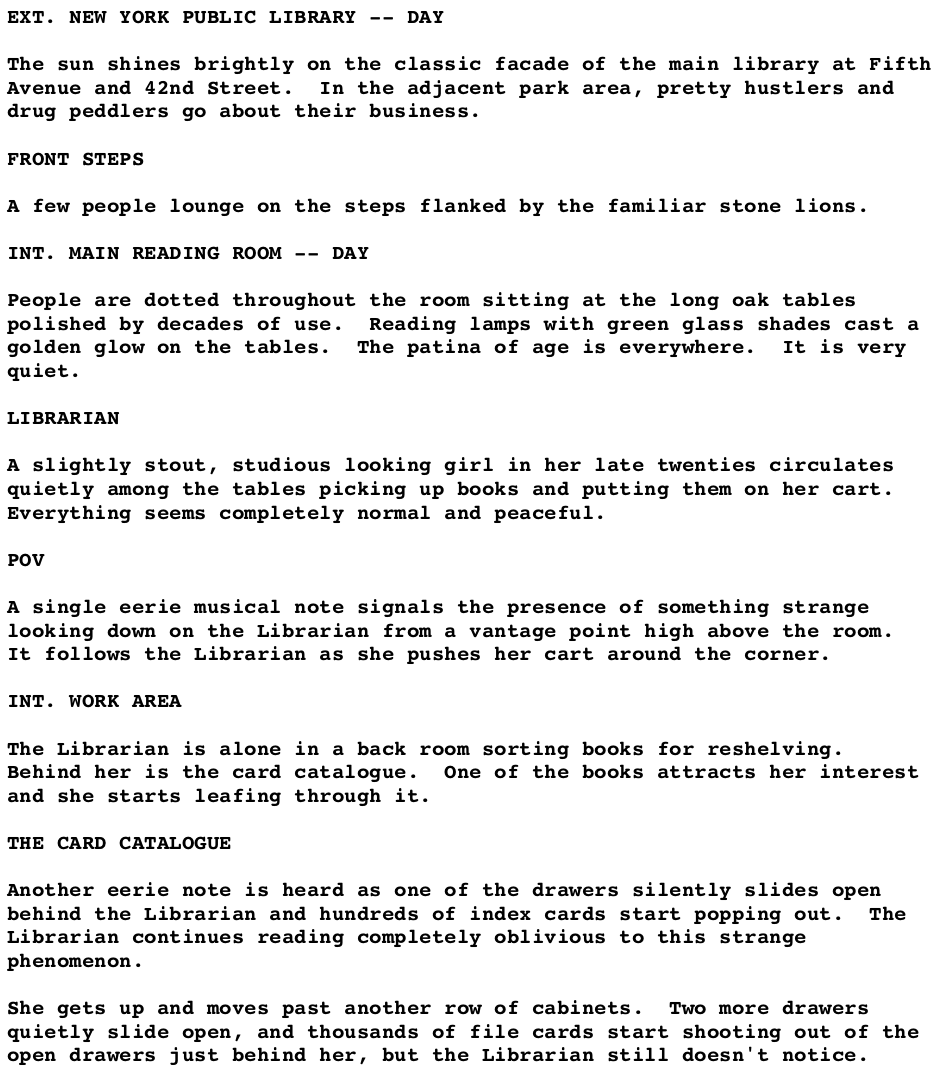 Page One: ‘Ghostbusters’ (1984) - Go Into The Story