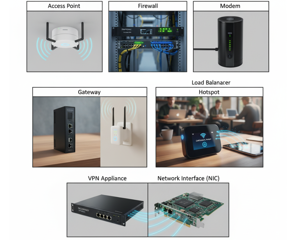 Beyond the Router: Understanding Firewalls, APs, Load Balancers, and More in Enterprise ...