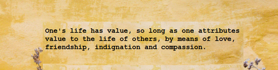“Does Your Life Have Value? Exploring the Power of Love, Friendship ...