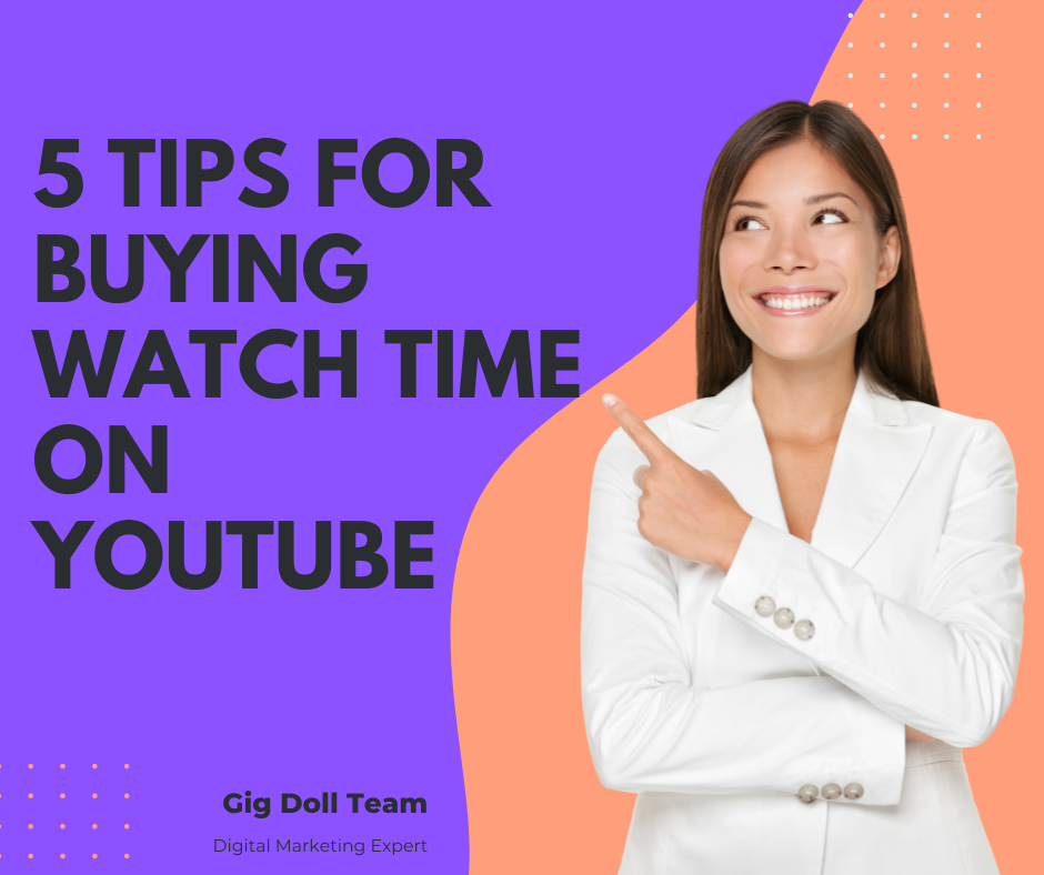 5 Tips for Buying Watch time on YouTube | by hairsalonsoftware | Medium