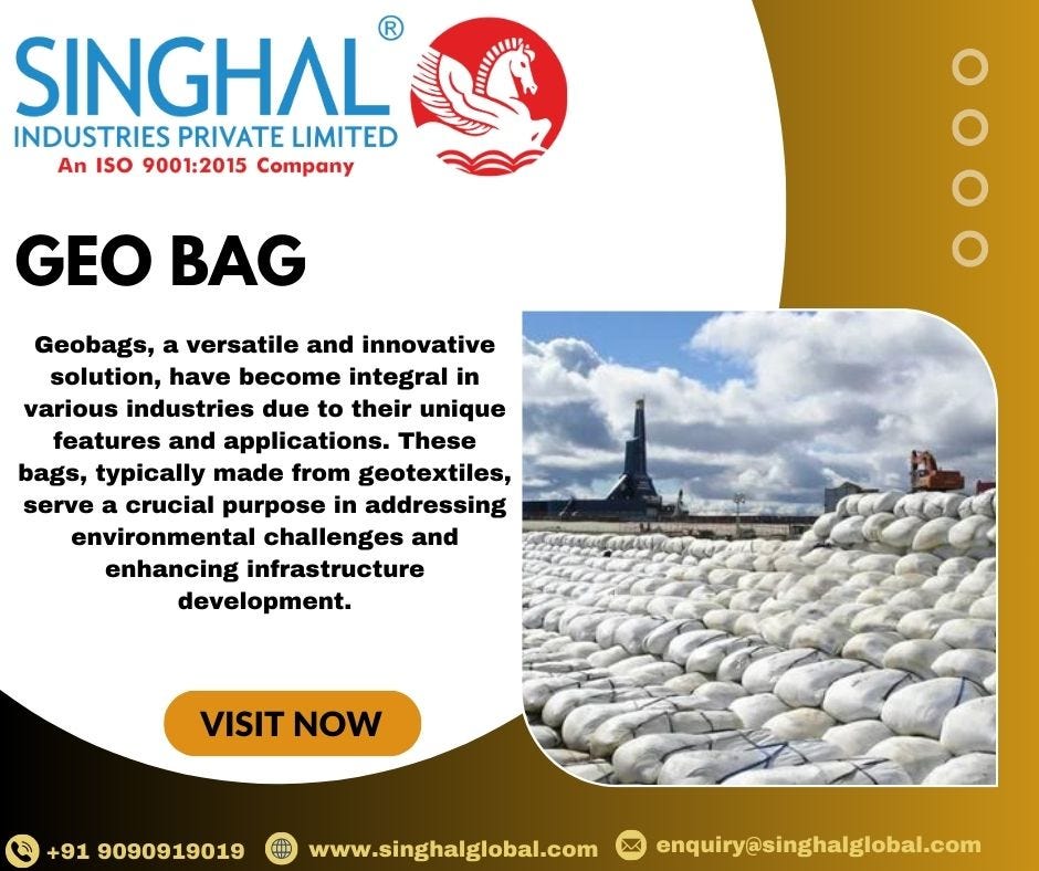 Exploring the Benefits of Geo Bags in Flood Management and Erosion ...