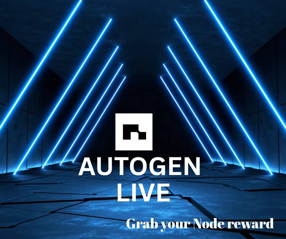 The wait is done , @NodeOps unleashes AUTOGEN, the ultimate shift in ...
