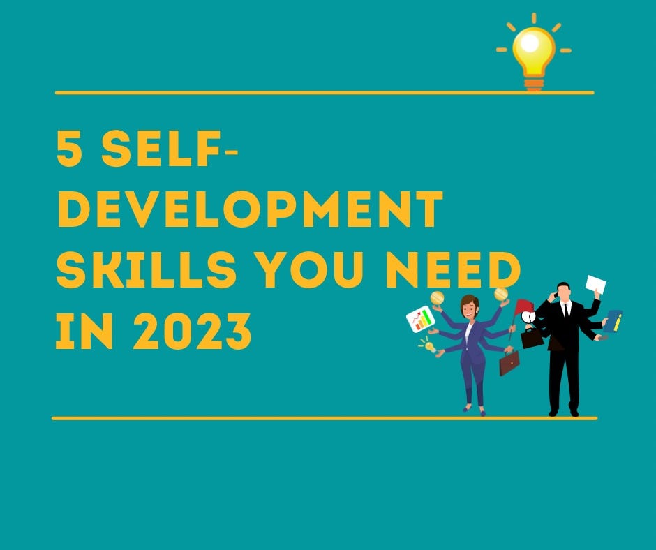 5 major self-development skills for growth in 2023 | by Ajayi Joy ...