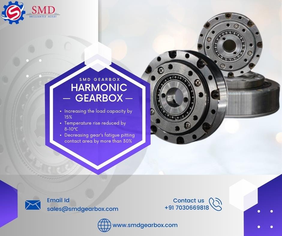 Our SMD Harmonic Gearbox is made from high-precision components and is ...