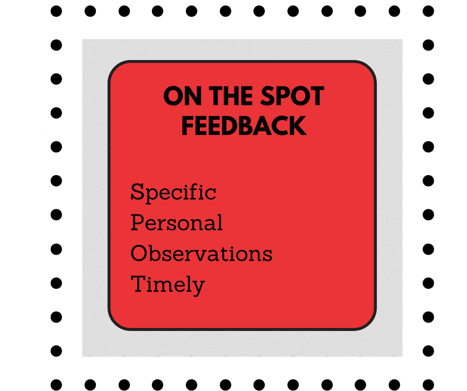 On the SPOT Feedback. A model for every situation | by Judey Kalchik ...