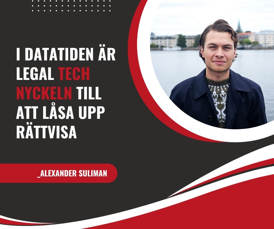 Alexander Suliman delar om Juridisk teknik - Alexander Suliman - Medium
