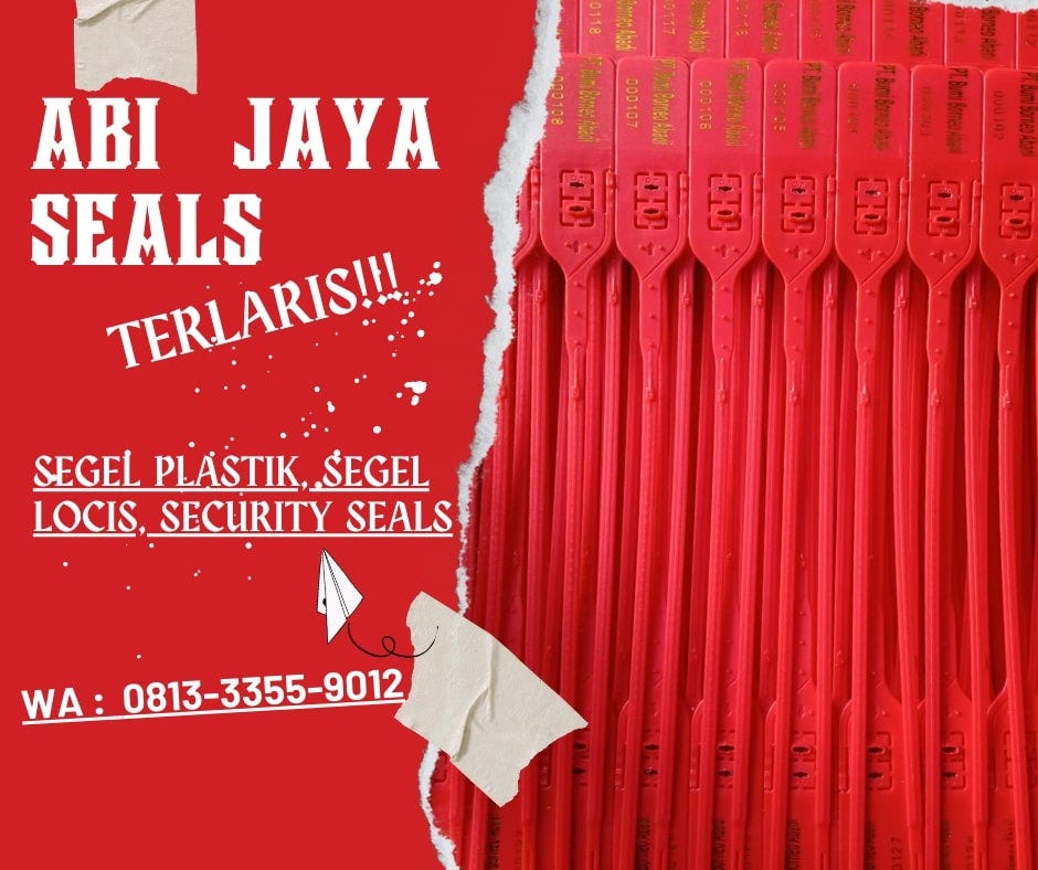 Toko Segel Plastik Segel Locis Harga Murah Kualitas Terbaik Di ...