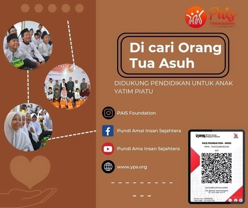 DICARI , Orang Tua Asuh Untuk Yatim dan Piatu Margaasih | by rasya pkl ...