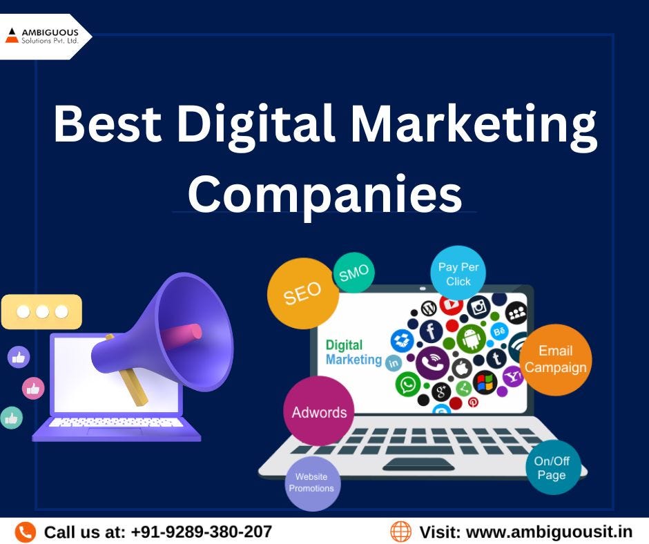 Best Digital Marketing Companies - Ahaana jain - Medium