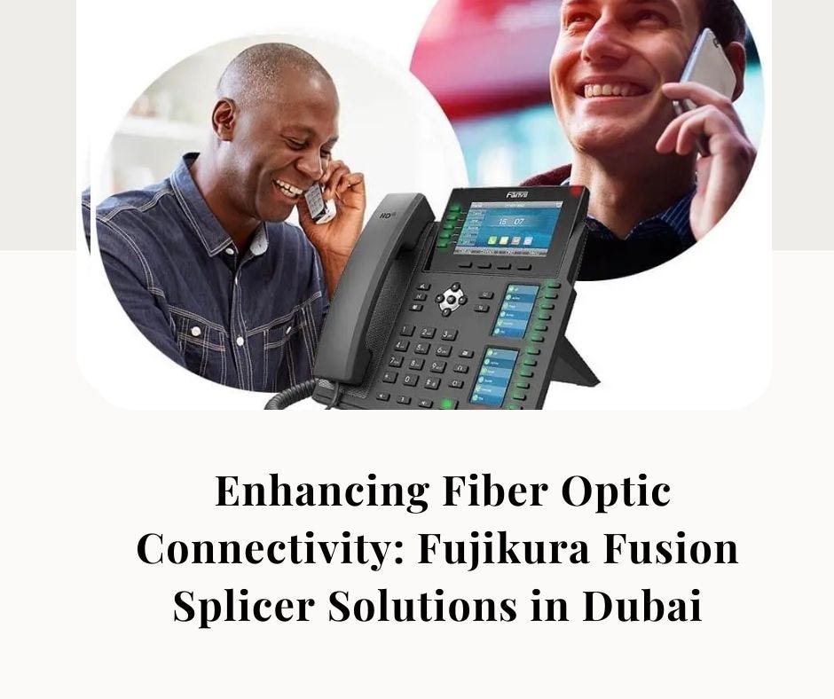 Enhancing Fiber Optic Connectivity: Fujikura Fusion Splicer Solutions ...
