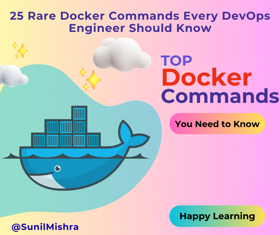 25 Rare Docker Commands Every DevOps Engineer Should Know in 2025 | by Code With Sunil | Code ...