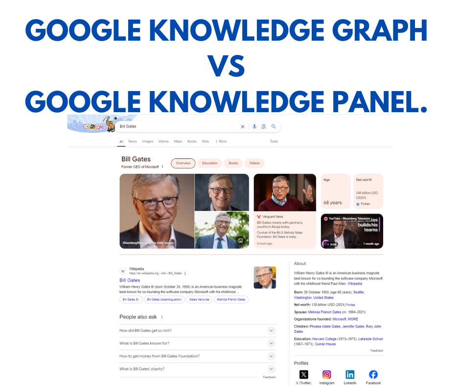 What is the difference between Google knowledge graph and Google ...