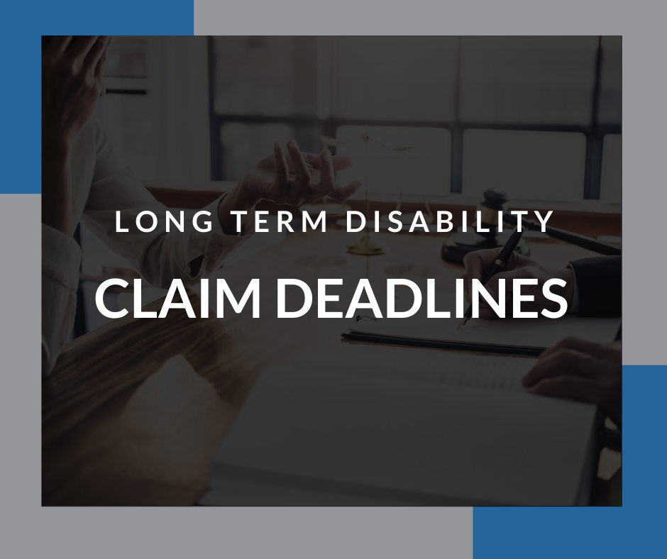 Long Term Disability Claim Deadlines: What You Need to Know | by Tucker ...