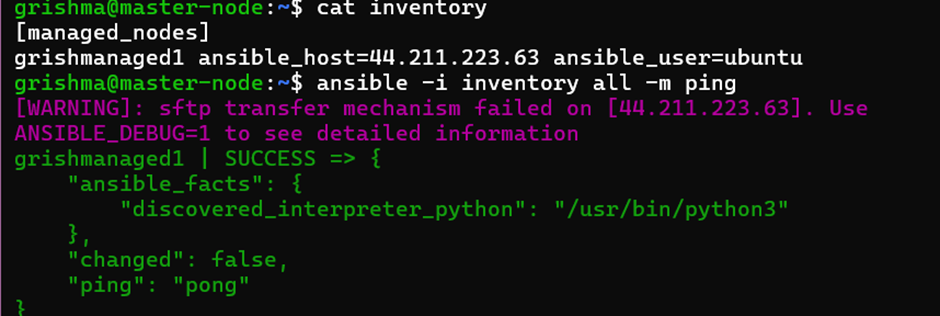 Ansible connection setup and ansible playbook | by Grishma KC | Jan, 2025 | Medium