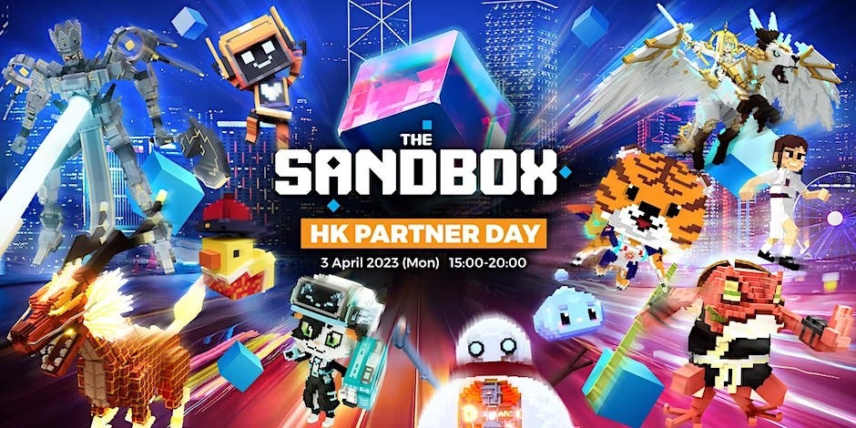 The Sandbox Hong Kong Partner Day | by TWCC-MOD MosyWang | TW The ...