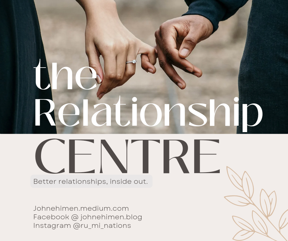 YOU are your first relationship problem | by John Ehimen | The ...
