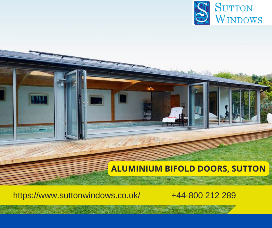 Premium Aluminium BiFold Doors in Sutton, South London | Sutton Windows ...