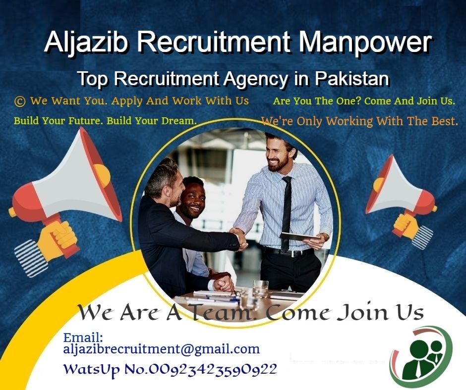 Recruitment Agency in Saudi Arab. Aljazib Recruitment: Your Trusted ...