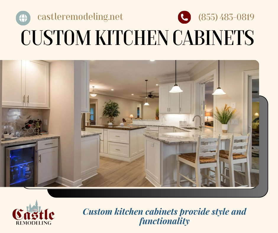 Bespoke Kitchen Cabinets: Customized Elegance for Your Culinary Space | by CastleRemodeling ...