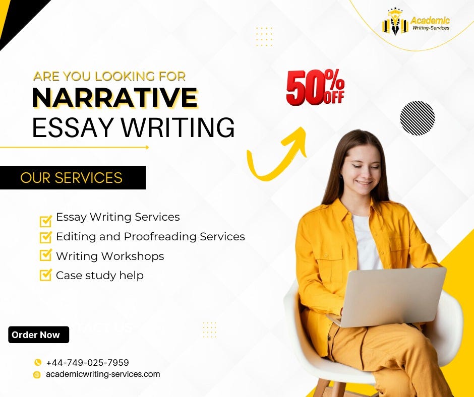 Narrative Essay Writing - Academic writing - Medium