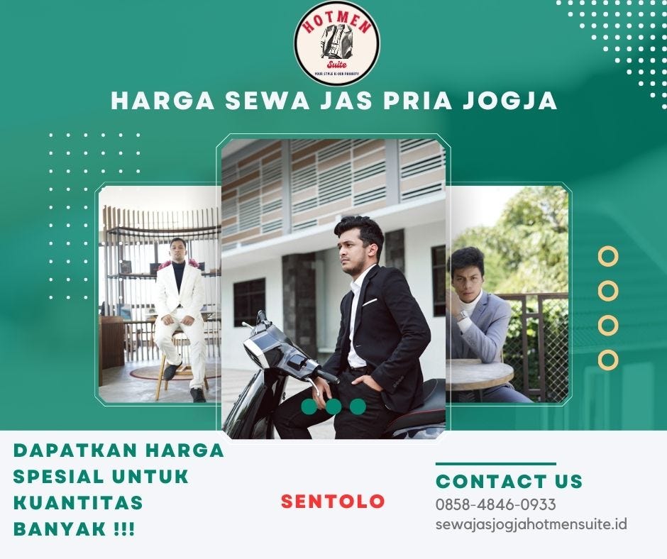 0858–4846–0933 (SEWA JAS JOGJA HOTMEN SUITE), harga sewa jas pria jogja Sentolo | by Ecebi ...