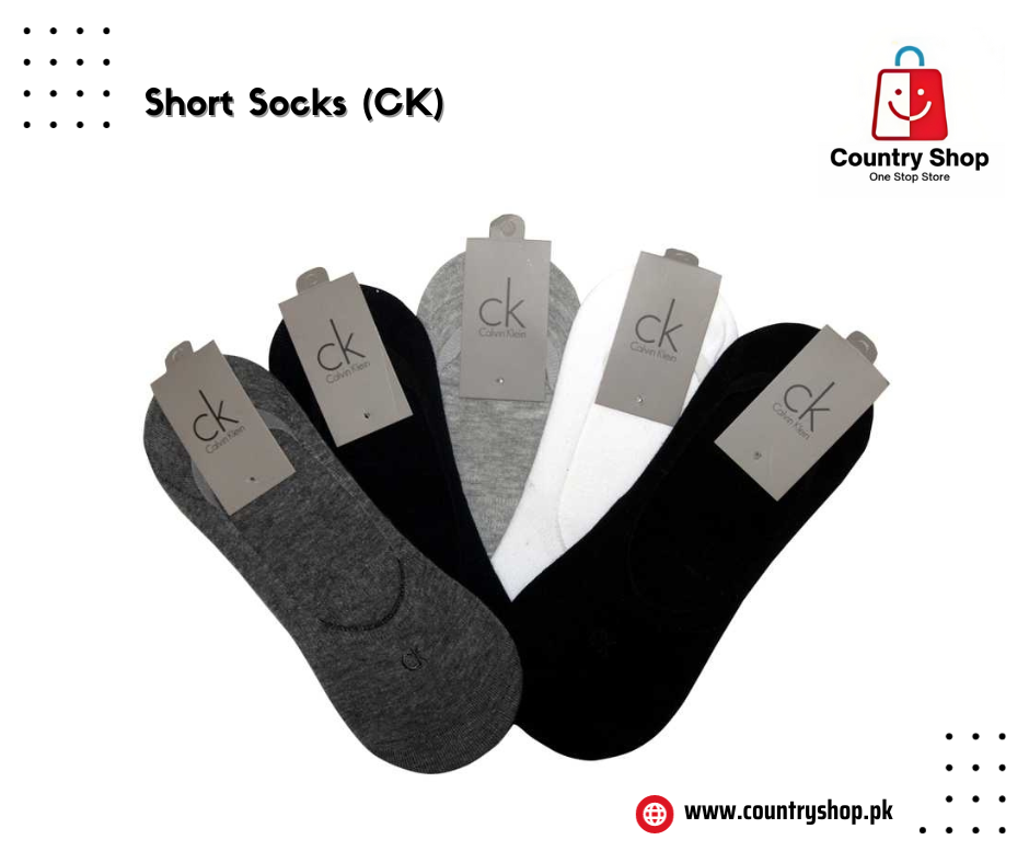 🧦 Elevate Your Everyday with CK Short Socks! 🧦 - Country Shop - Medium