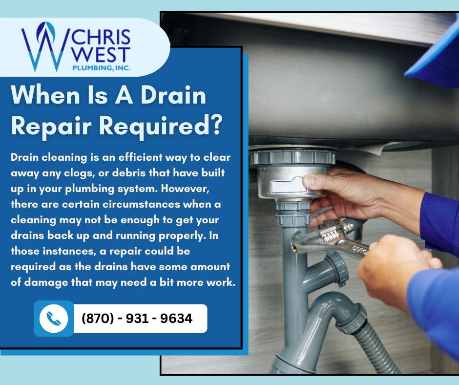 When Is A Drain Repair Required? - Plumbingchriswest - Medium