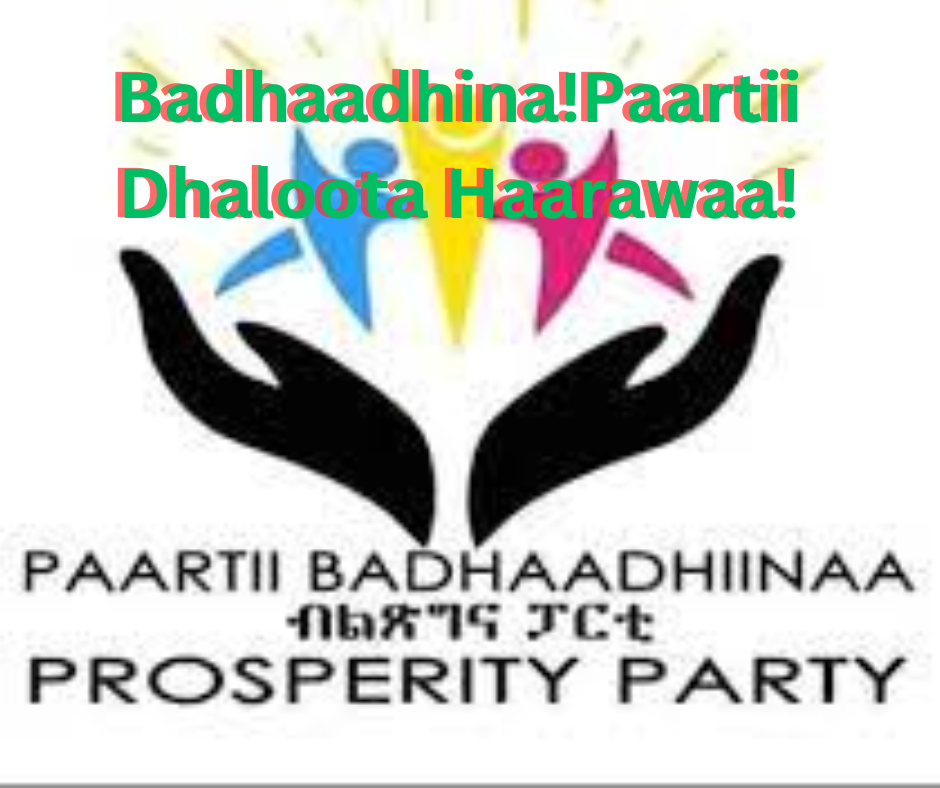 Badhaadhina!Paartii Dhaloota Haarawaa! | by YAADI MEDIA NETWORK | Jan ...