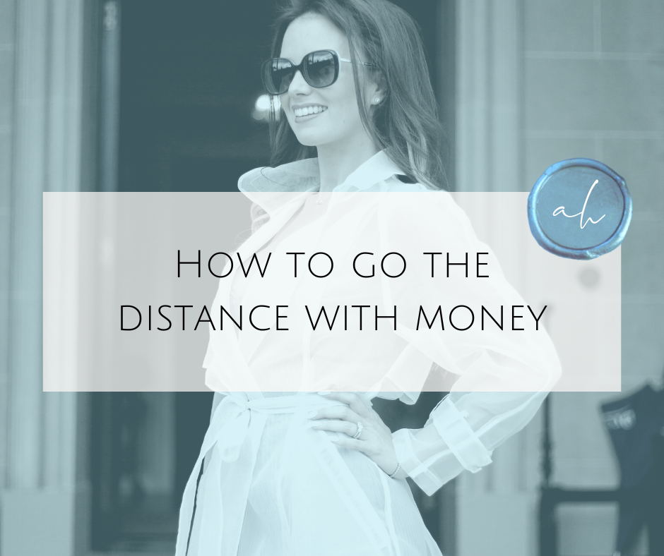 How To Go The Distance With Money | by Harriette Jackson | Medium
