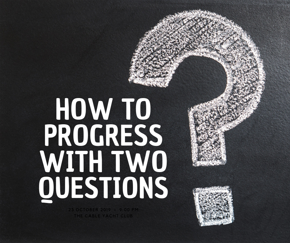 How to Progress with Two Questions | by Richard Hodge | Medium